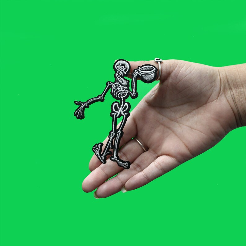 Corpse Bride Bonejangles Patch Entertainer Skeleton Pub - Etsy