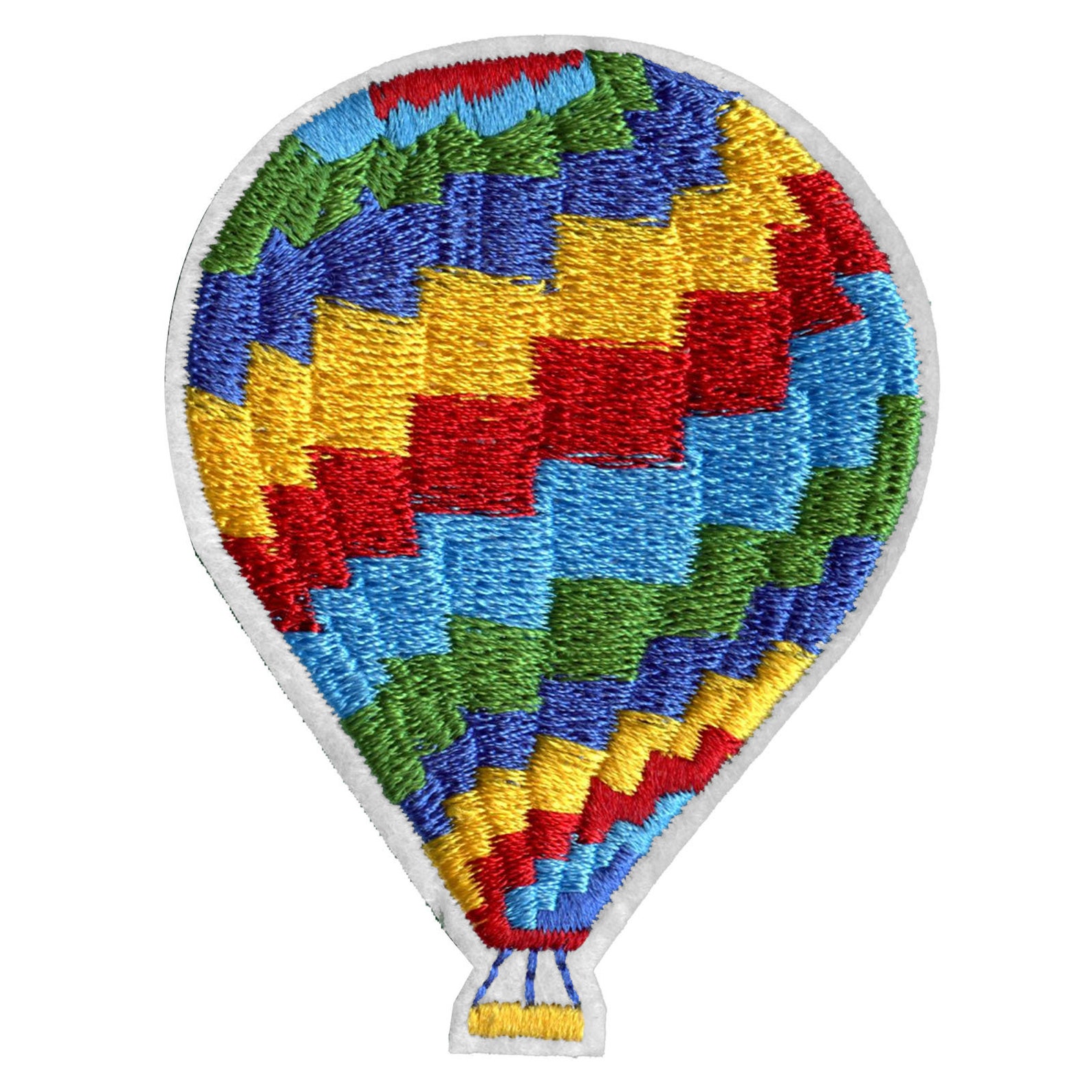 Hot Air Balloon Patch Festive Fly Badge Embroidered Iron on | Etsy