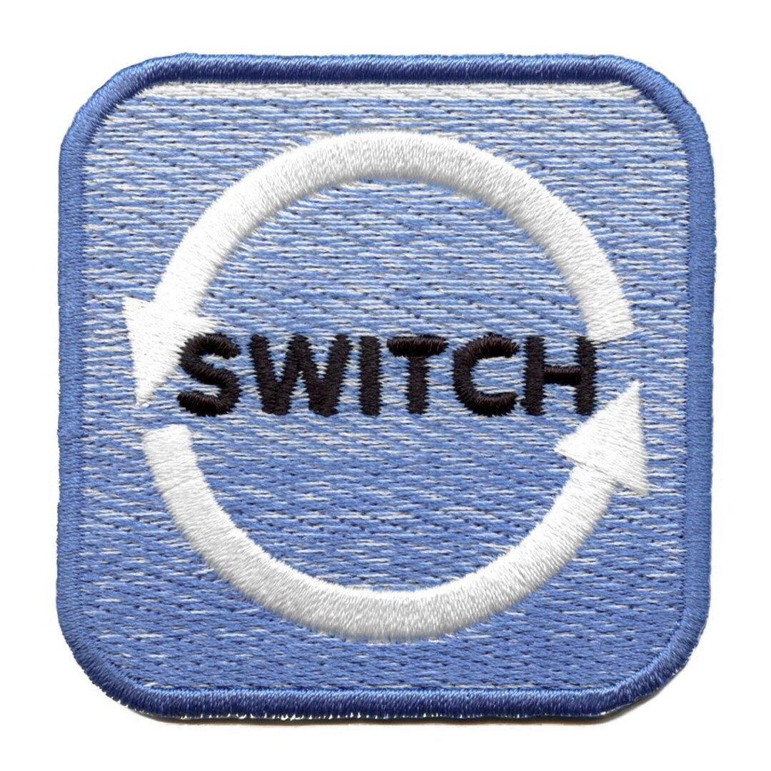 Switch Arrows Tag Emoji Patch Pride Role Preference - Etsy