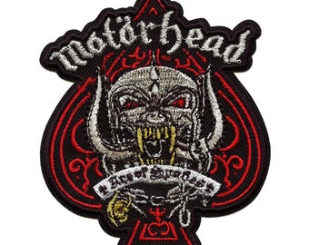 Ace of Spades Embroidered Patch 7x5 Cm - Etsy