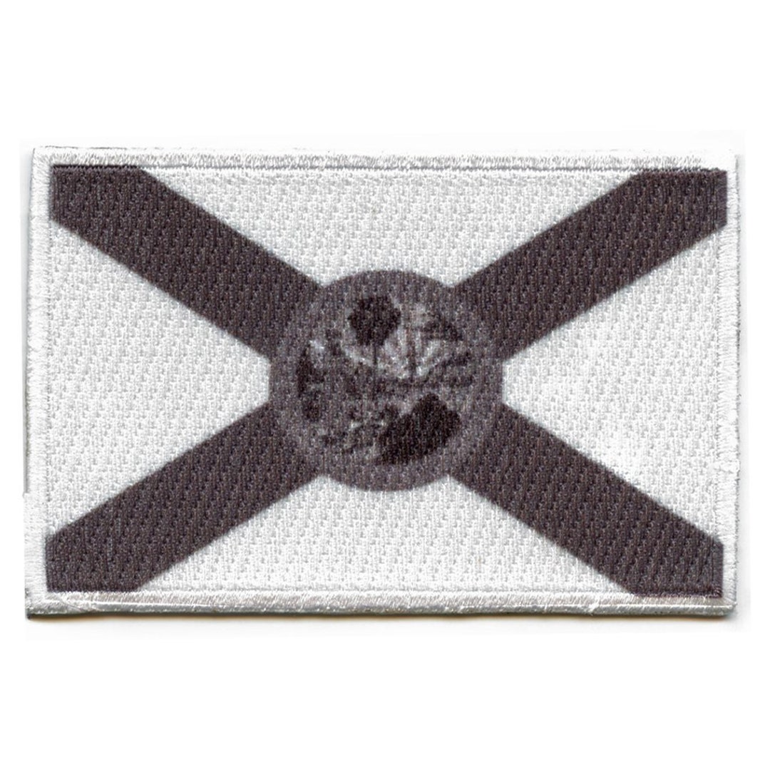 Florida Patch State Flag Grayscale Embroidered Iron on AG2 - Etsy