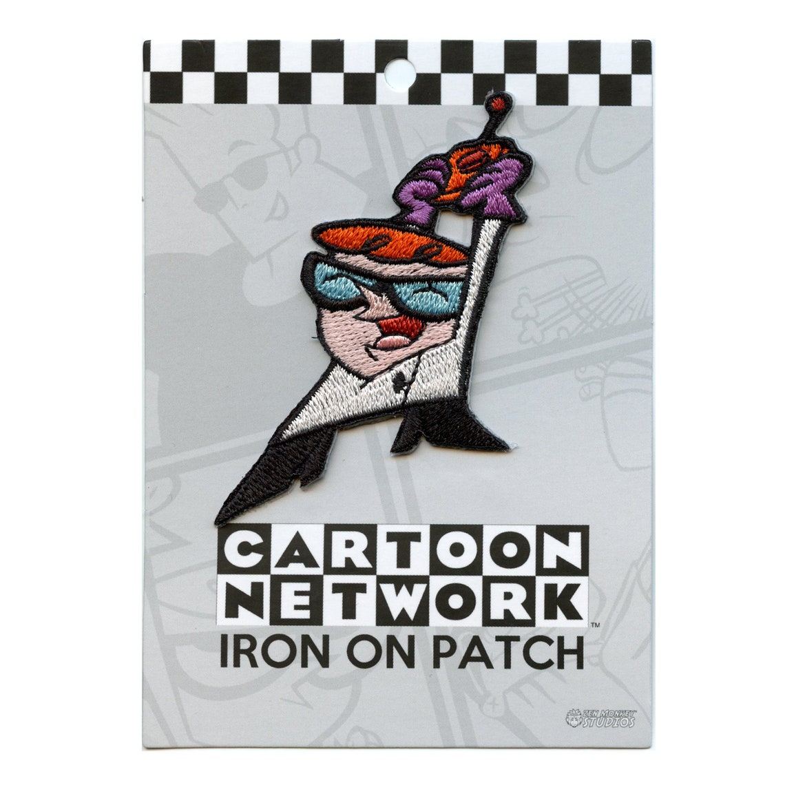 Officially Licensed Dexter's Laboratory Patch Cartoon Genius ...