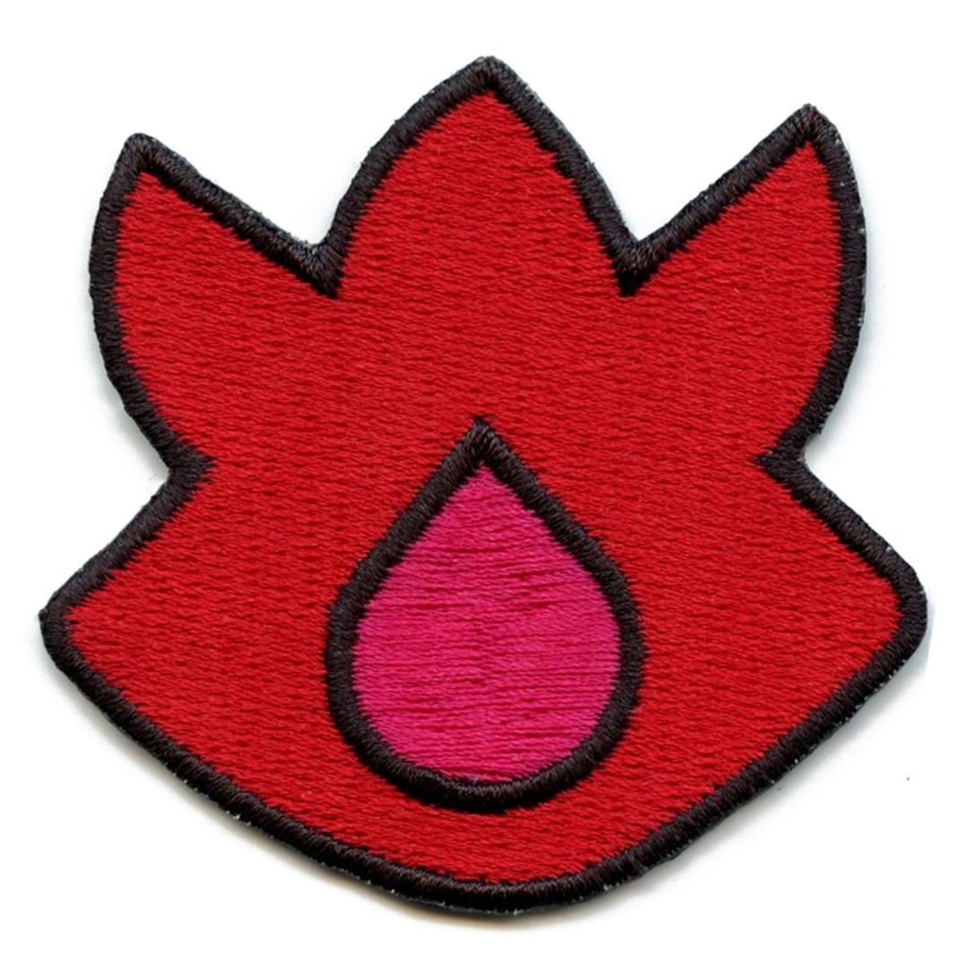 Gym Badge Patch Volcano Fire Icon Embroidered Iron on AB7 - Etsy