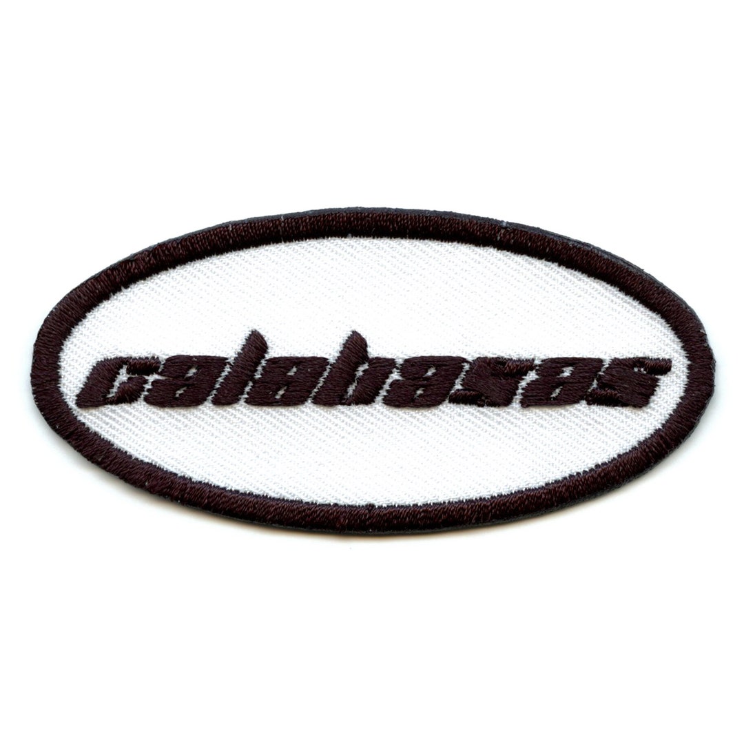 Calabasas Oval Logo Patch City Celebrity Embroidered Iron on BA4 - Etsy