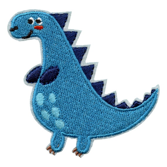 Cartoon T-rex Dinosaur Patch Dino Lizard Embroidered Iron on | Etsy