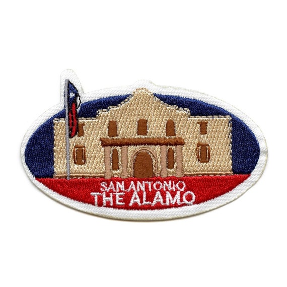The Alamo Travel Patch Historical Landmark Embroidered Iron on - Etsy