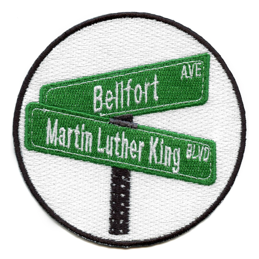 South Park MLK & Bellfort Street Sign Patch Houston Embroidered Iron on ...