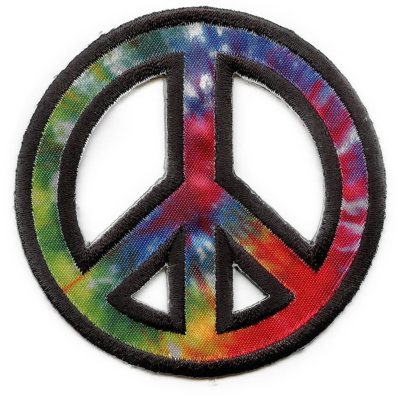 Peace Sign Patch - Etsy