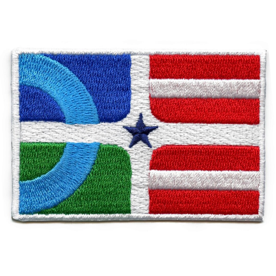 Peoples Flag of Columbus Patch Ohio Innovative Embroidered Iron on AG7 ...
