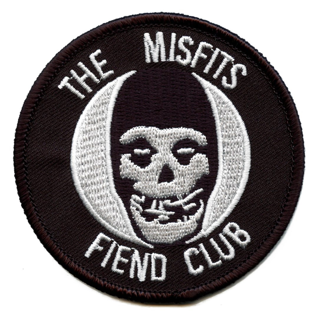 The Misfits Fiend Club Patch Membership Logo Embroidered Iron on EH4 - Etsy