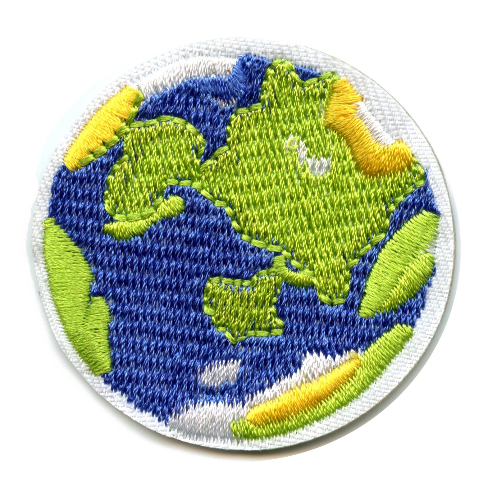 Planet Earth Patch Outer Space Home Embroidered Iron On Small | Etsy