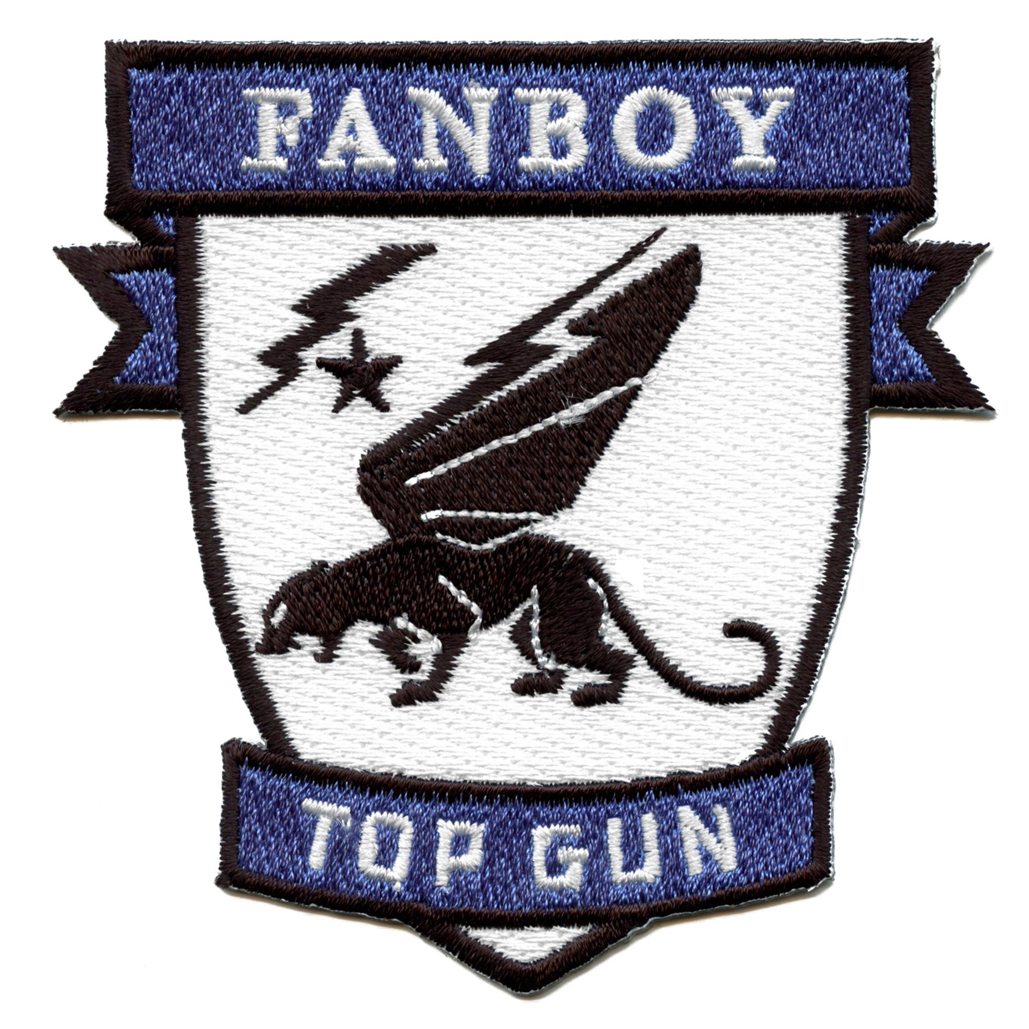 Top Gun Maverick Fanboy Badge Patch Classic Pilot Shield - Etsy