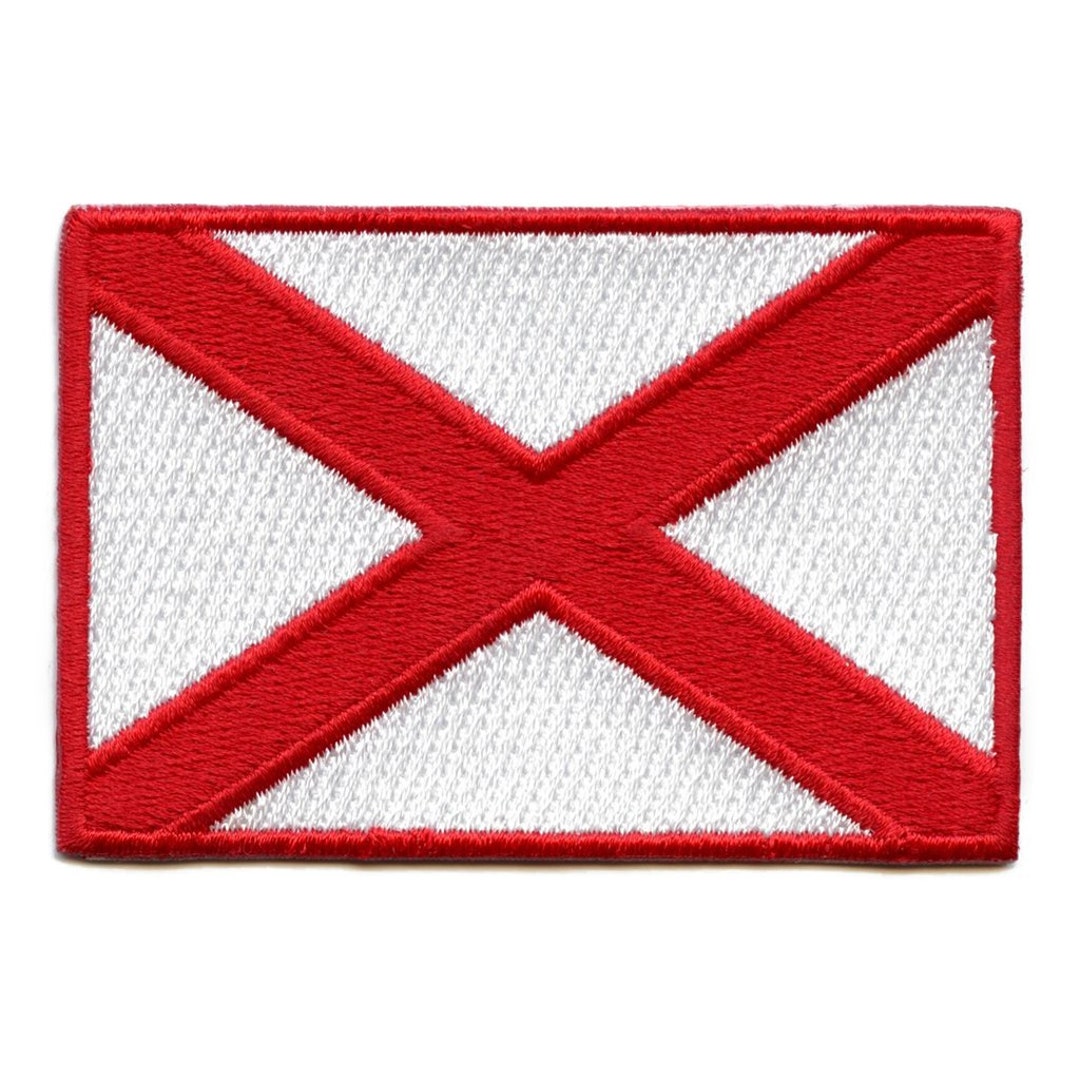 Alabama State Flag Embroidered Iron on Patch AG1 - Etsy
