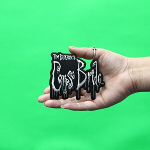 Corpse Bride Logo Patch Tim Burton Movie Embroidered Iron on CA4 - Etsy