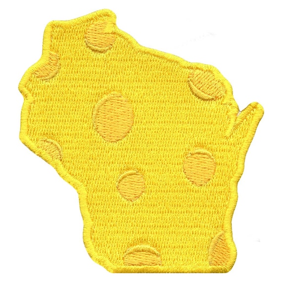 Wisconsin Cheese State Patch Sports Team Embroidered Iron on - Etsy