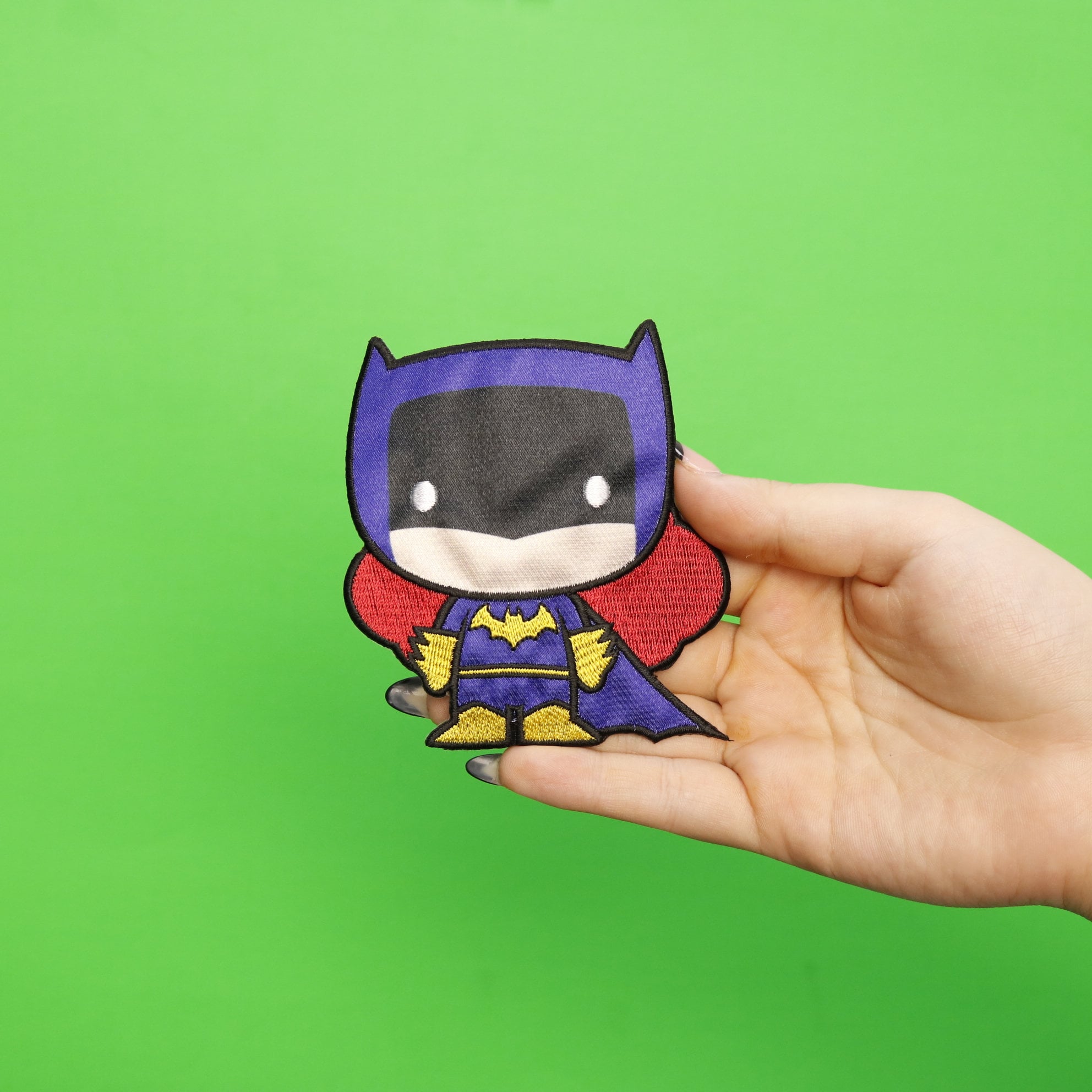 Officially Licensed DC Comics Batgirl Patch Emoticon Icon Embroidered ...