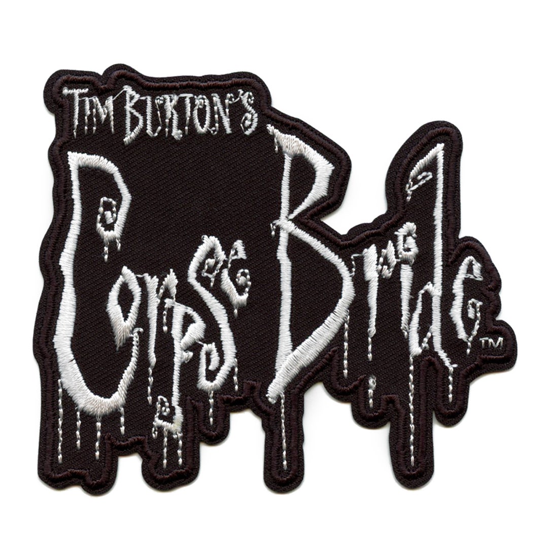 Corpse Bride Logo Patch Tim Burton Movie Embroidered Iron on CA4 - Etsy