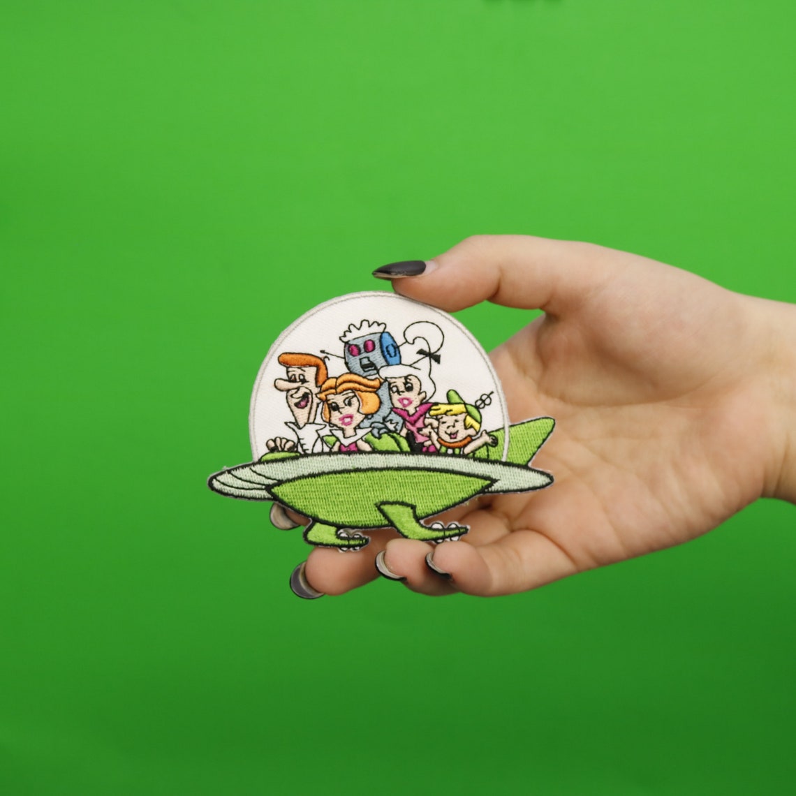 Officially Licensed the Jetsons Family Patch Future Cartoon Embroidered ...