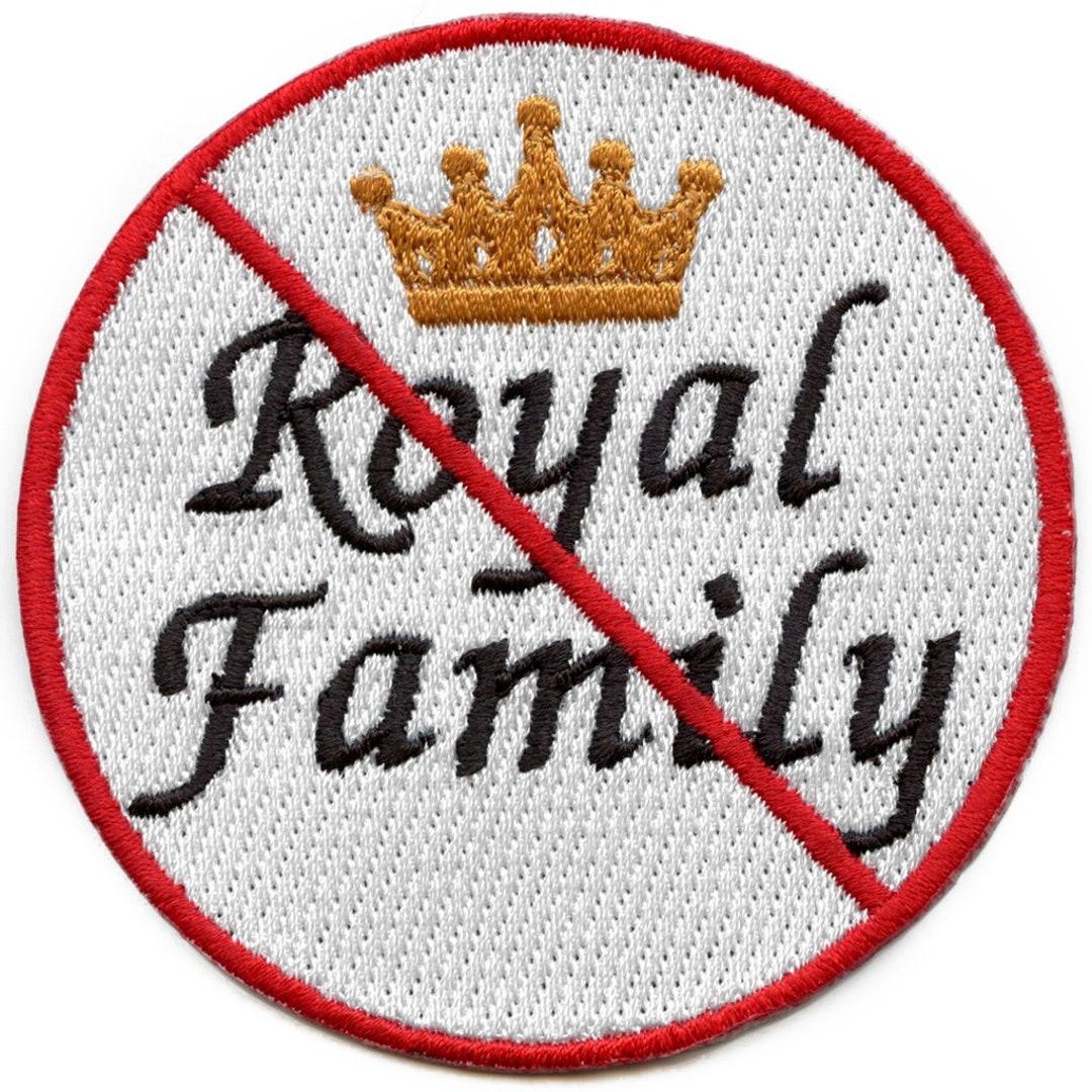 Cancel the Royal Family Patch Logo Embroidered Iron on BF6 - Etsy