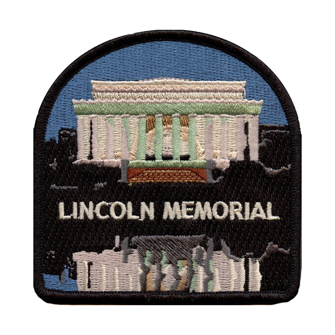 Abraham Lincoln Memorial Monument Patch National Mall Travel ...