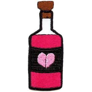 Love Potion Bottle Patch Perfume Mix Embroidered Iron on AB8 - Etsy