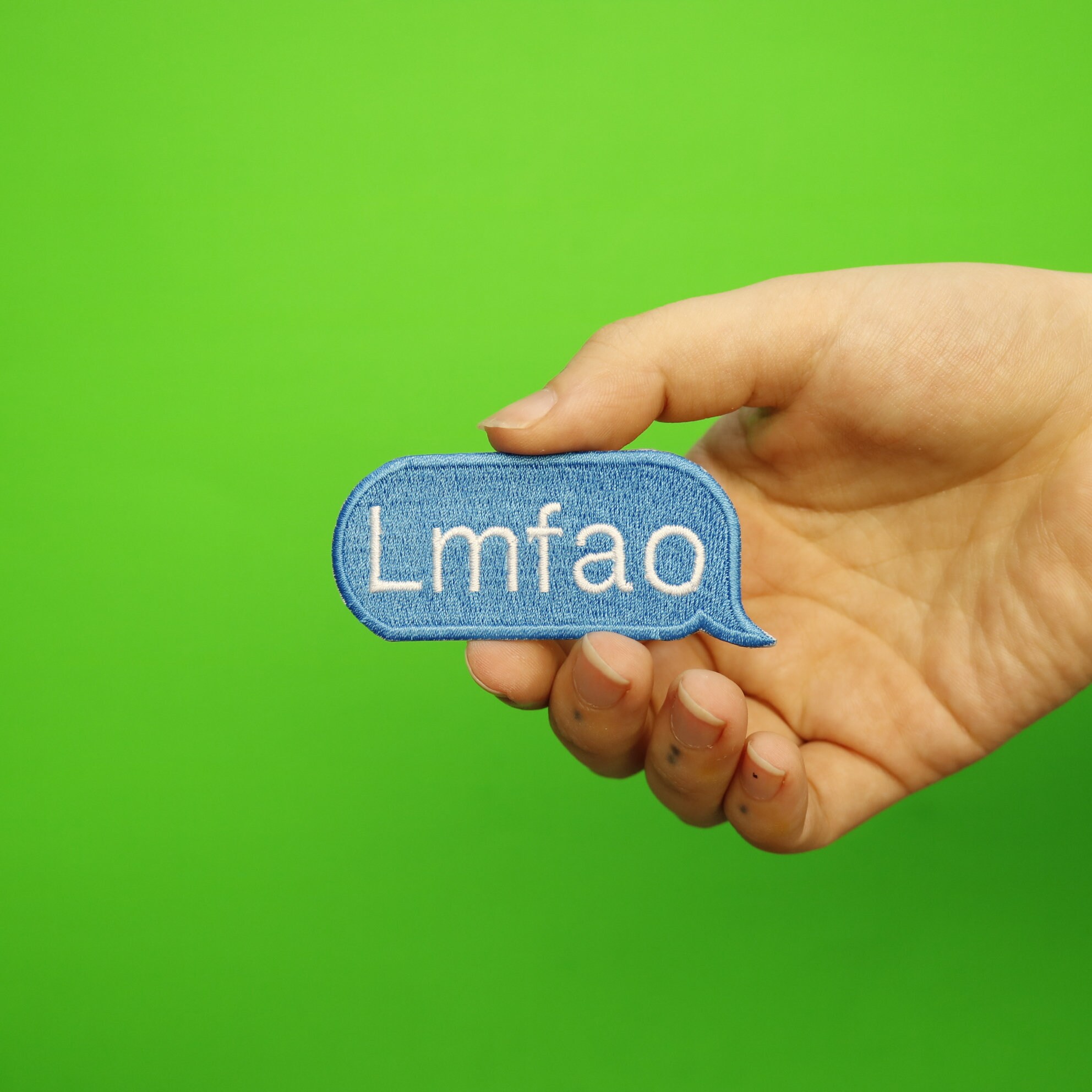 Lmfao Text Bubble Patch Message Laugh Embroidered Iron on BC4 - Etsy