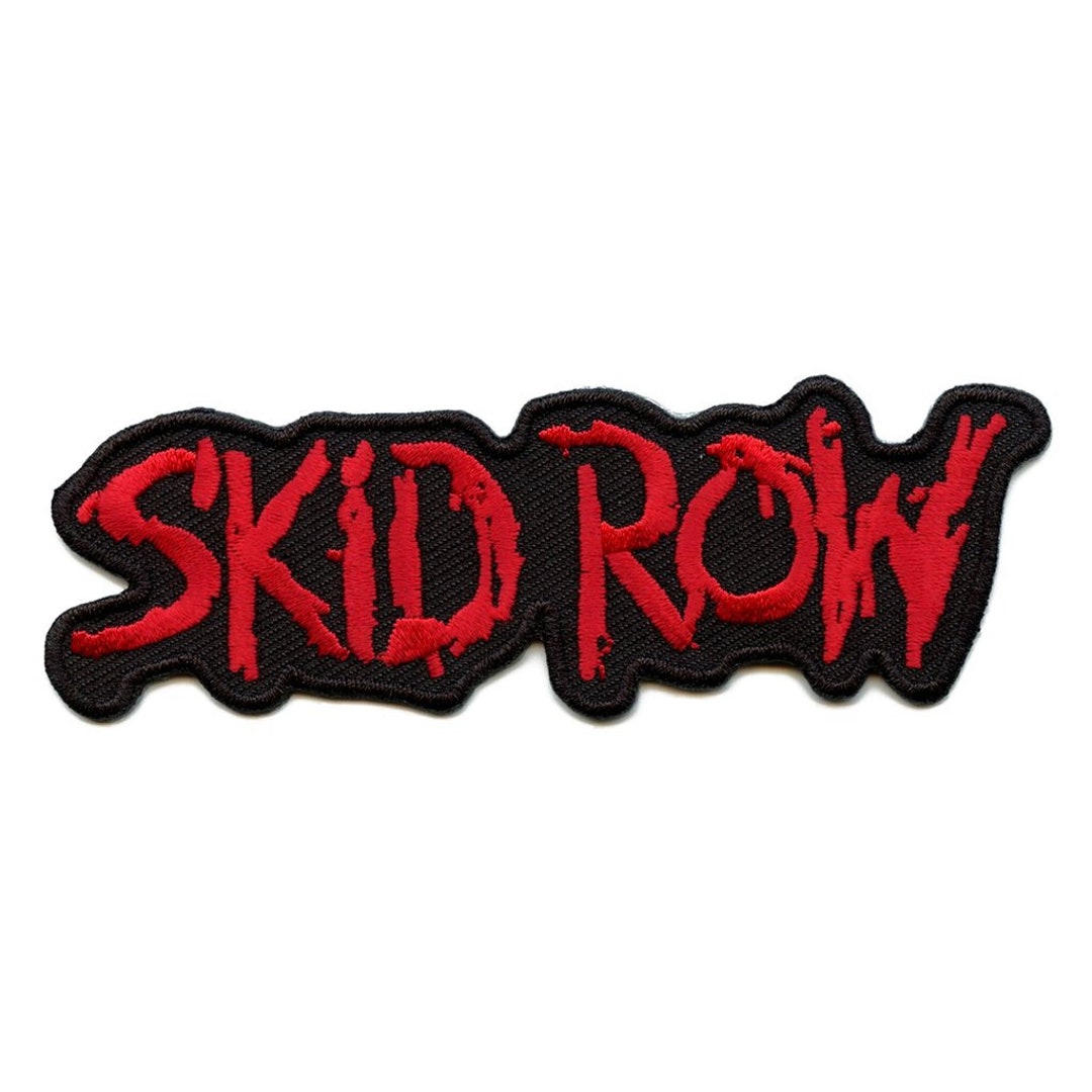 Skid Row Patch Rock Band Logo Embroidered Iron on EH3 - Etsy