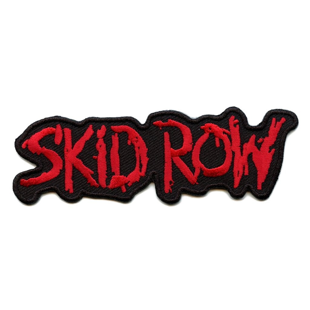 Skid Row Patch Rock Band Logo Embroidered Iron on EH3 - Etsy