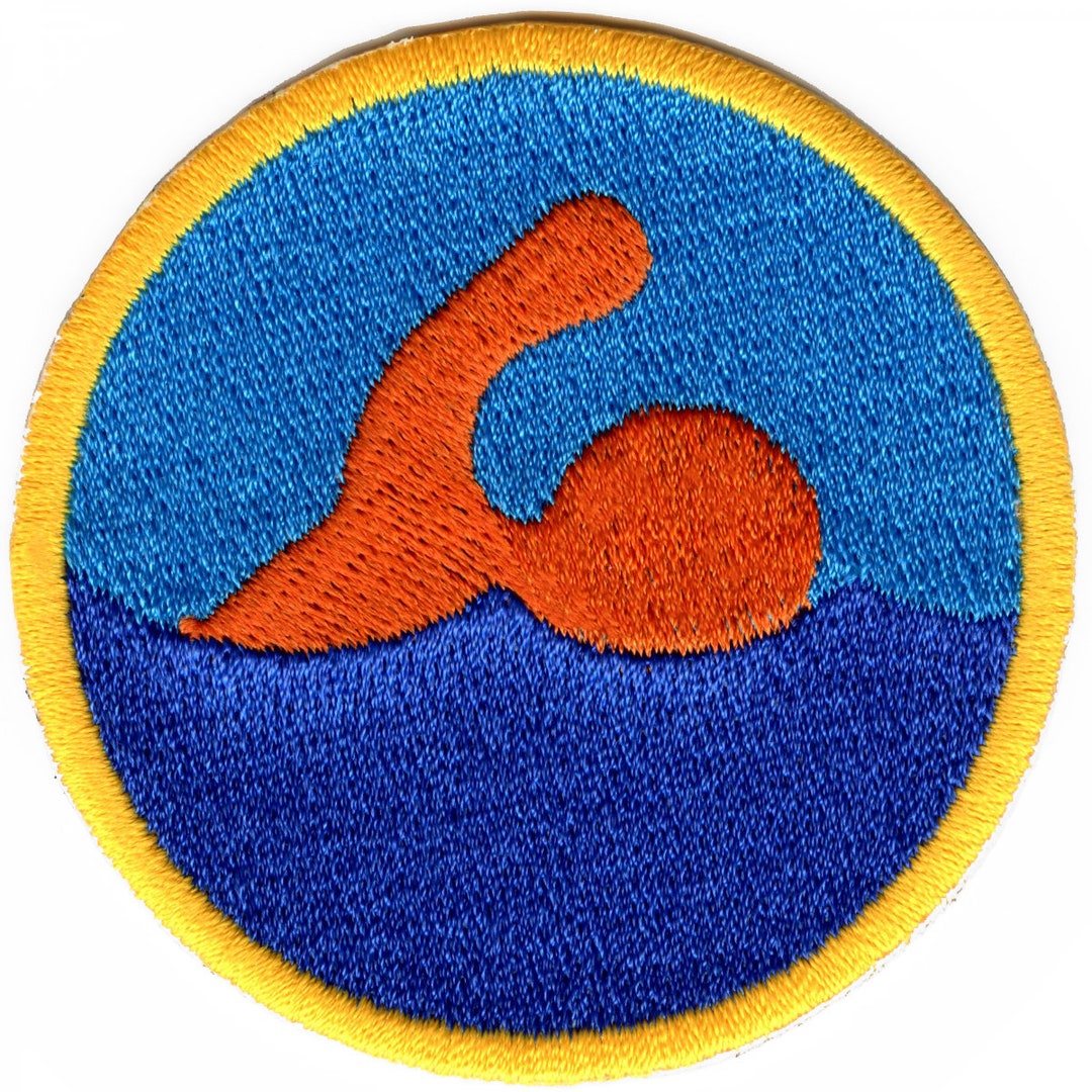 Swimming Merit Badge Wilderness Scout Sash Patch Iron on Embroidered ...