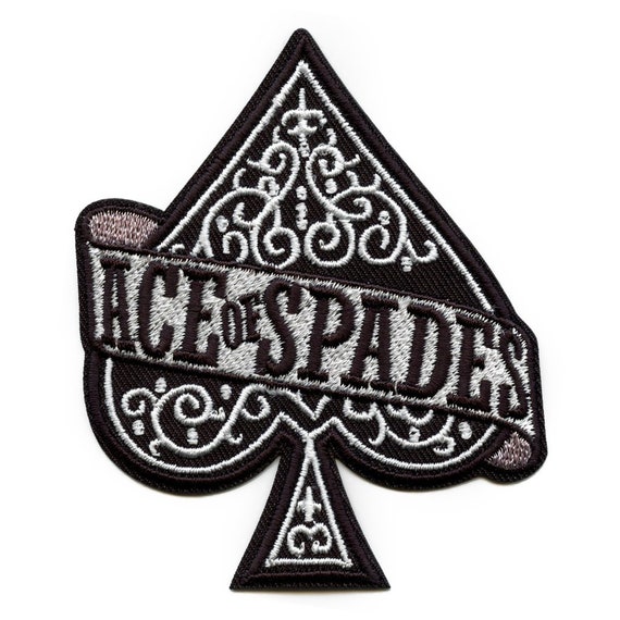 Motorhead Patch Fancy Ace of Spades Embroidered Iron EA6 - Etsy