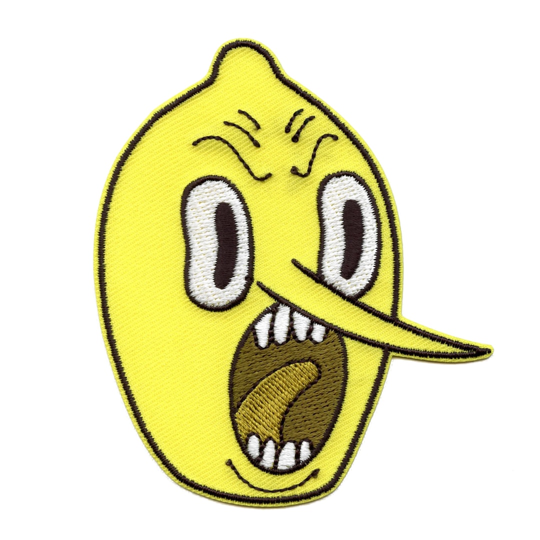 Adventure Time Lemongrab Screaming Patch Cartoon Network Animation ...