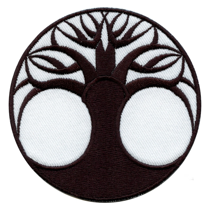 Tree of Life Round Patch Grow Earth Embroidered Iron on AB6 - Etsy