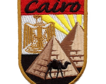 Tutankamon Egypt Embroidered Patch - Etsy