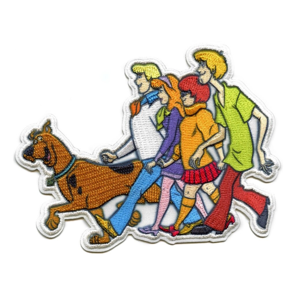 Official Scooby-Doo Patch The Gang Embroidered Iron On FB1 | Etsy