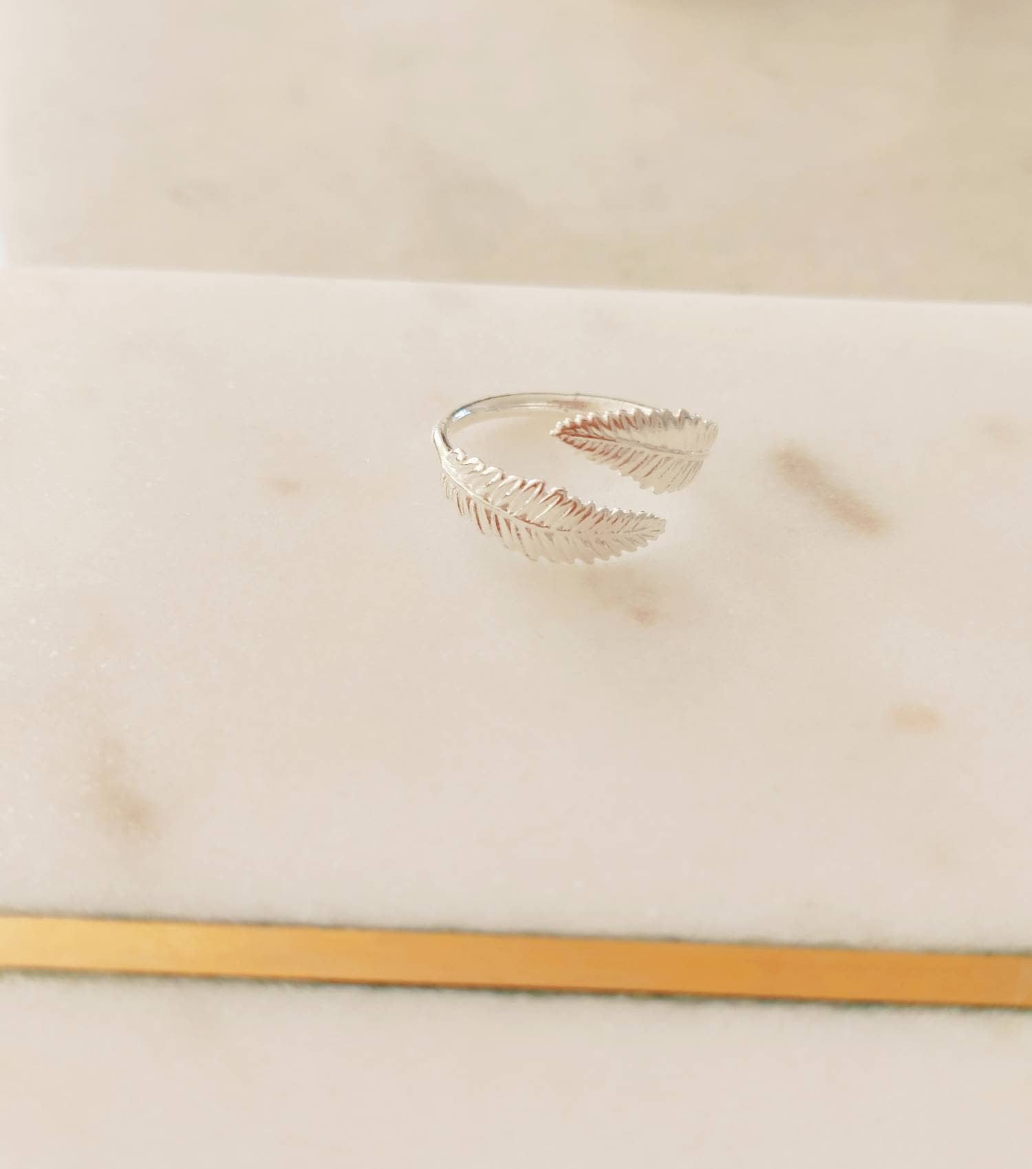 Silver Leaf Ring, Leaf Ring, Leaf Pattern Ring, Sterling Silver ...