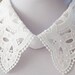 White Embellished Collar, White Collar, Net Collar,detachable Collar ...
