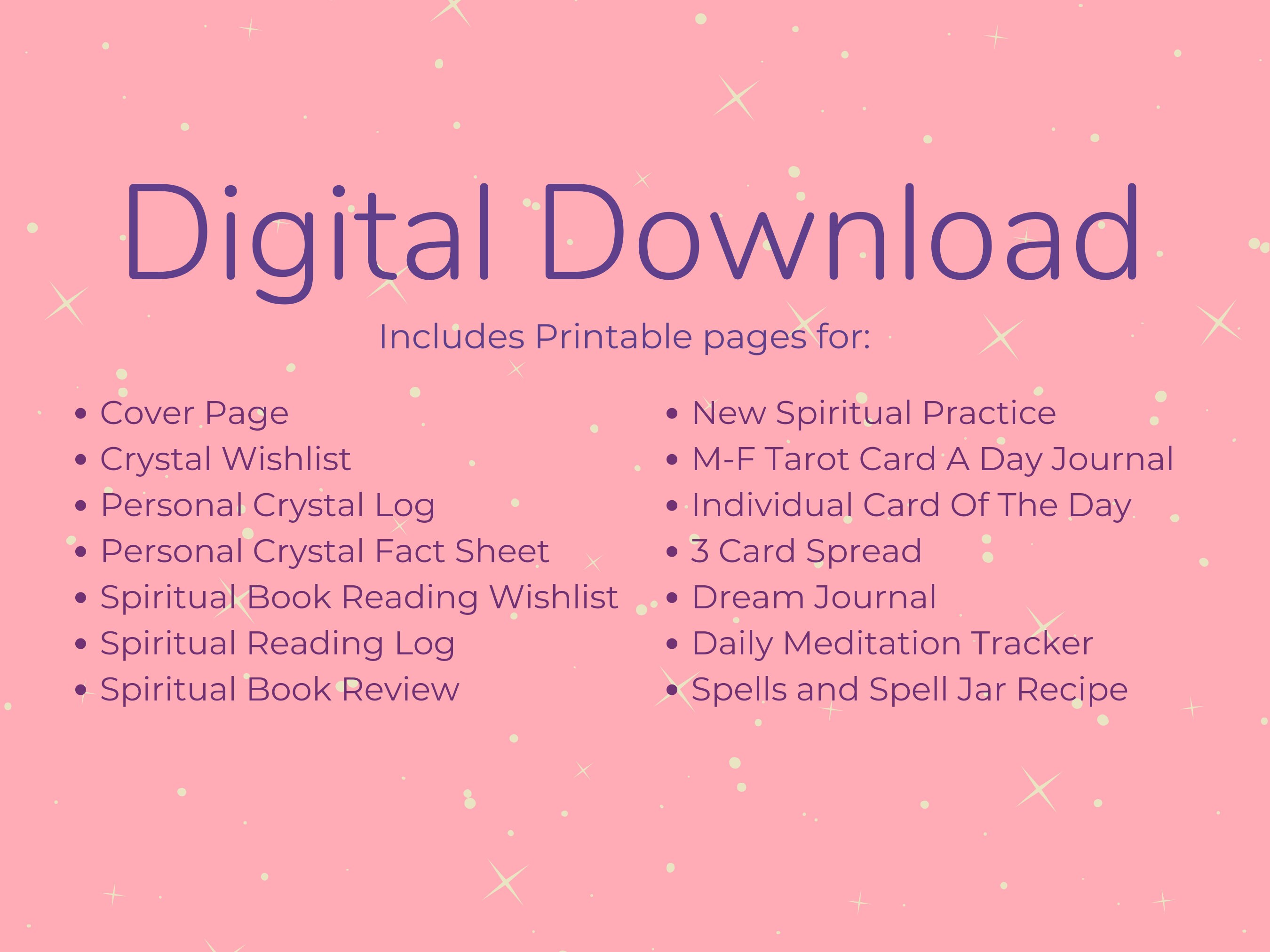 Build Your Own Spiritual Journal Printable - Etsy