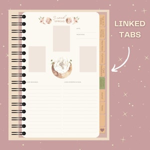 Digital Tarot Card Journal With Goodnotes Digital Tarot Card Sticker ...