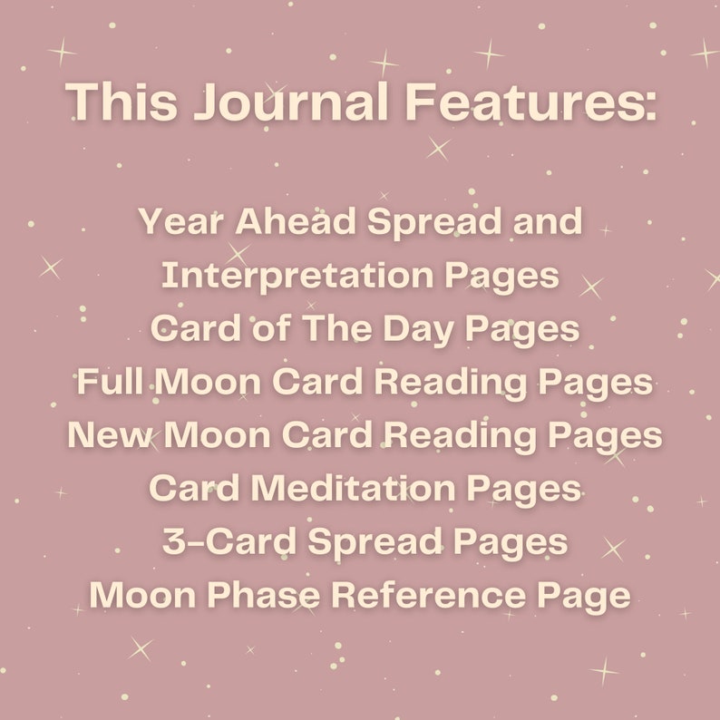 Digital Tarot Card Journal With Goodnotes Digital Tarot Card Sticker ...