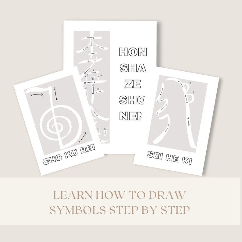 Reiki Symbol Coloring Workbook - Etsy