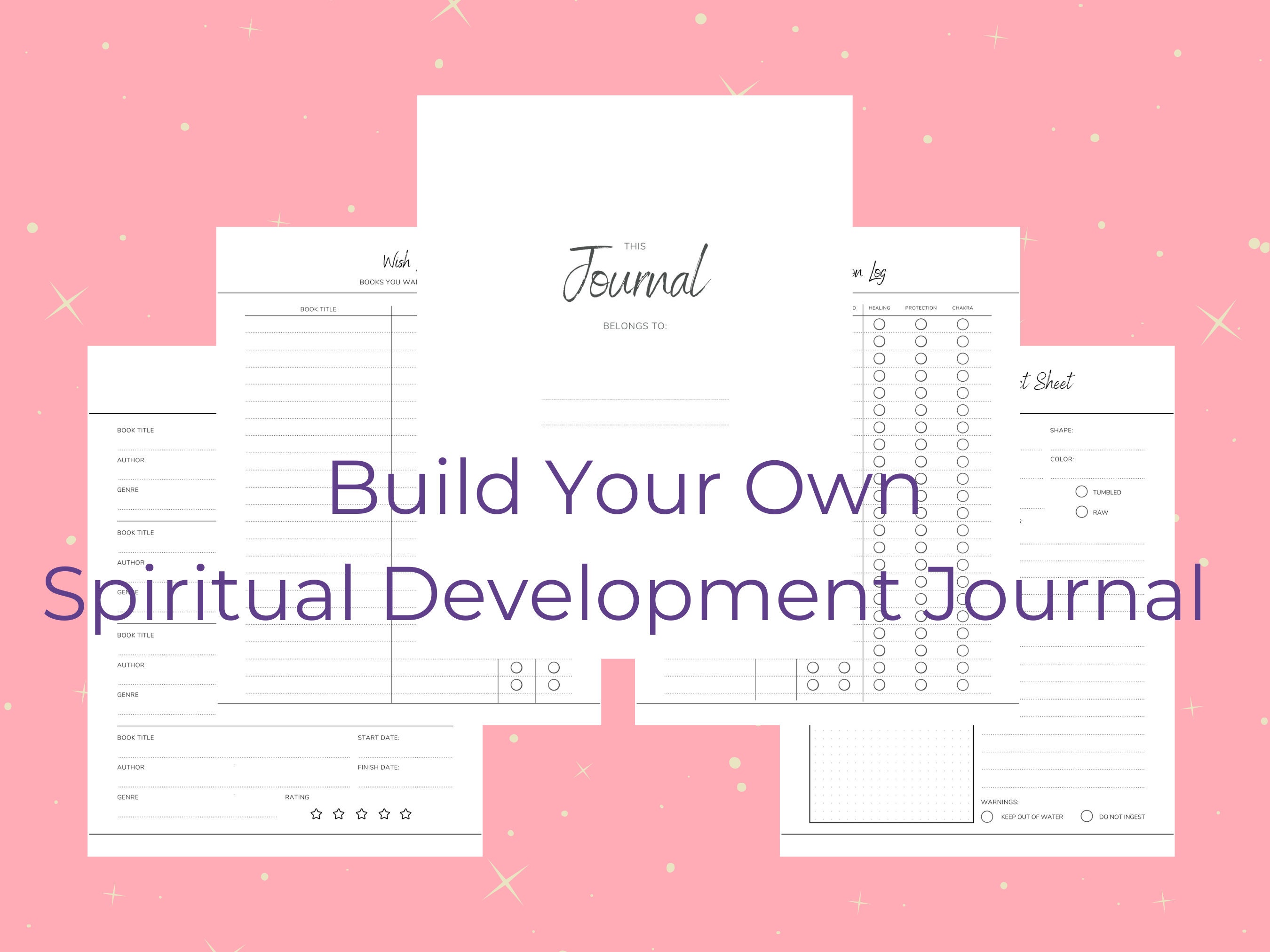 Build Your Own Spiritual Journal Printable - Etsy