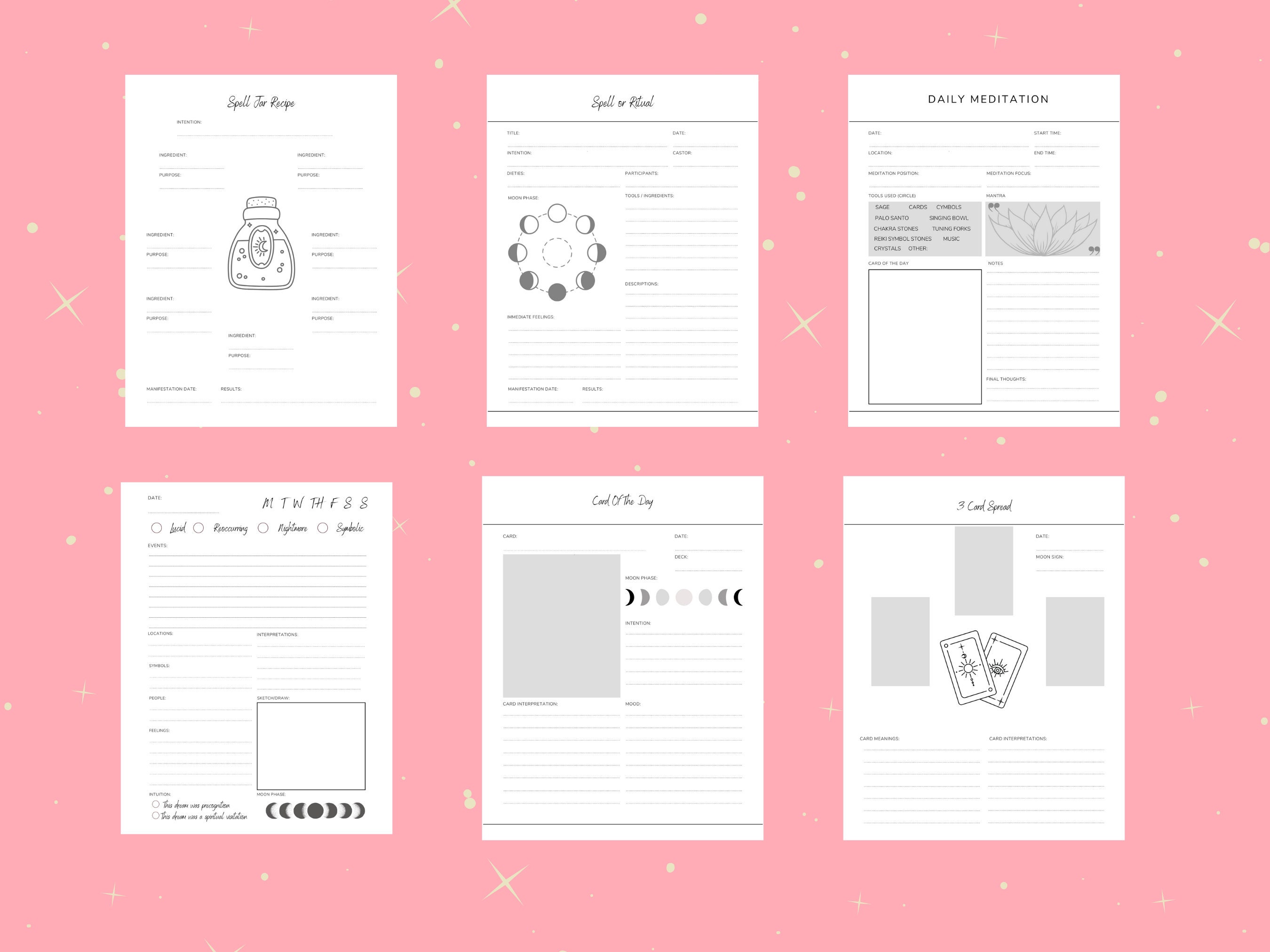 Build Your Own Spiritual Journal Printable - Etsy