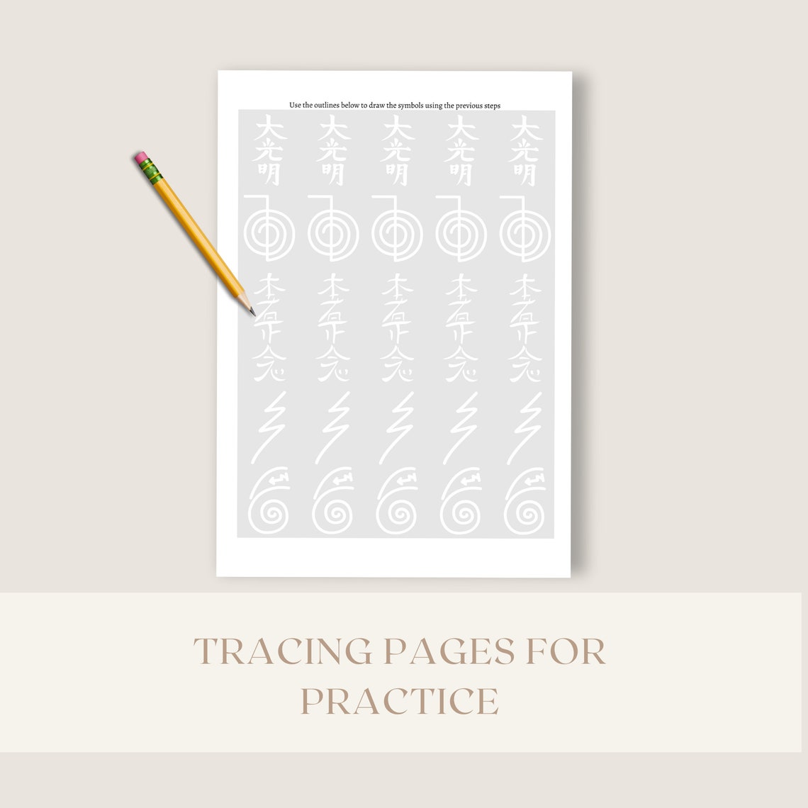 Reiki Symbol Coloring Workbook - Etsy