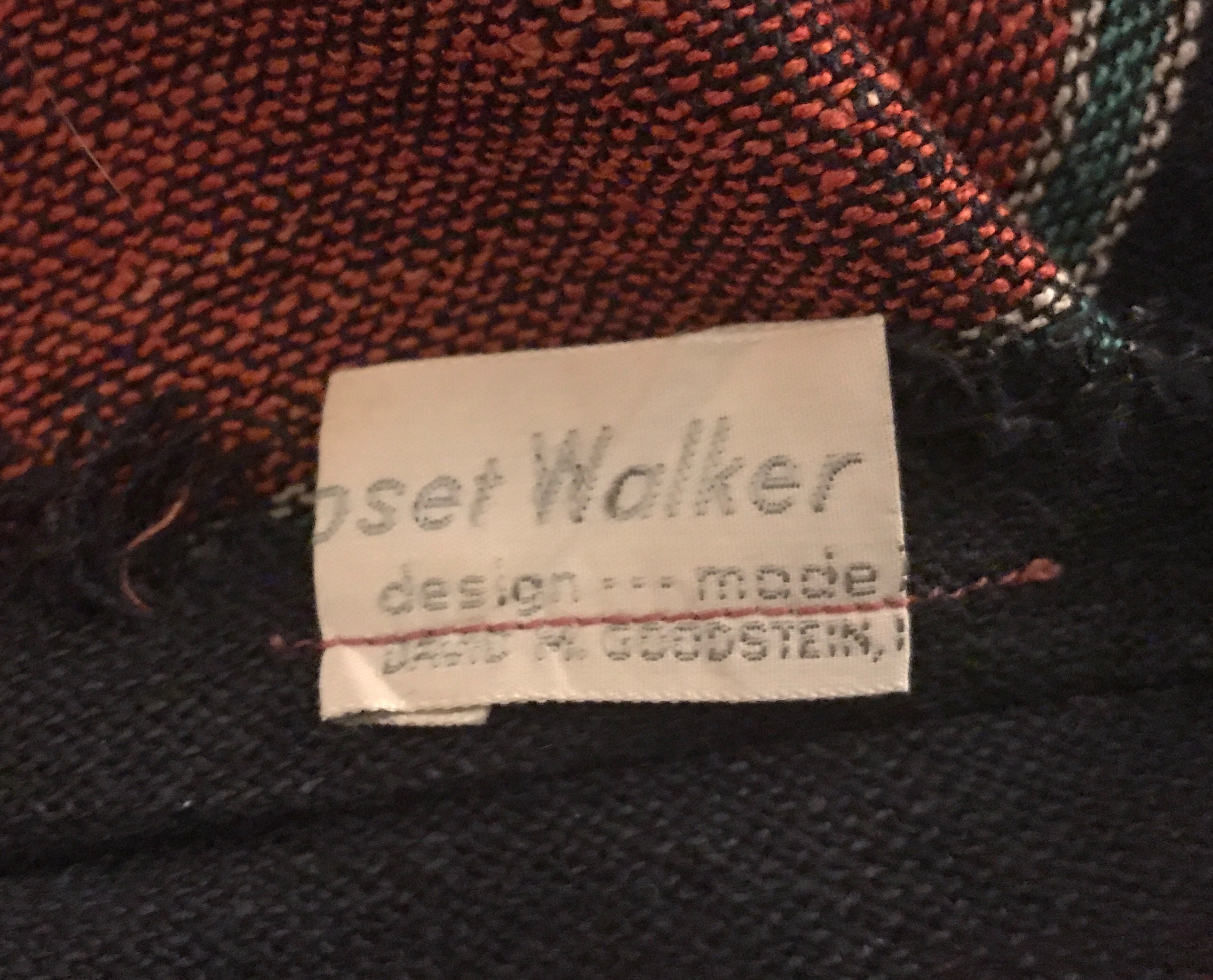 Rare 40s JOSET WALKER Halter DressBackless Plaid Dress with | Etsy