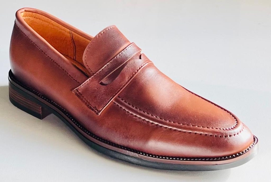 Men's Classic Shoes With Handmade With 100% Mexican Leather - Etsy