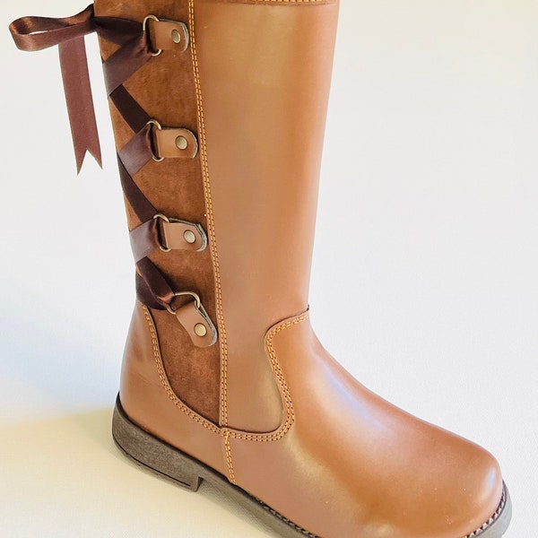 Little Girls Leather Boots - Etsy