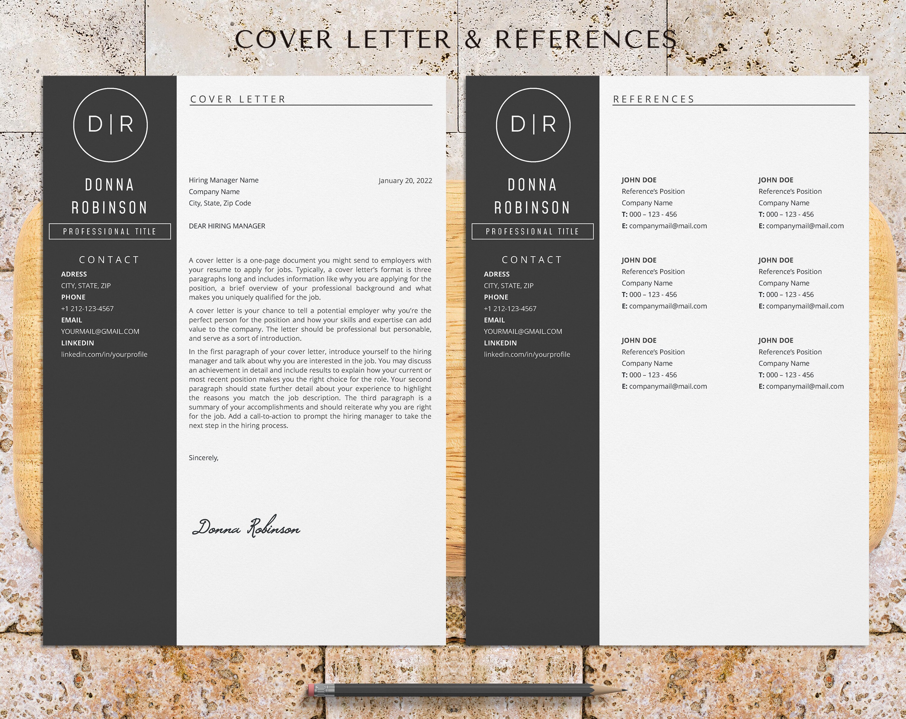 Mechanic Resume Template for Word, Automotive Technician Cv, Car and ...