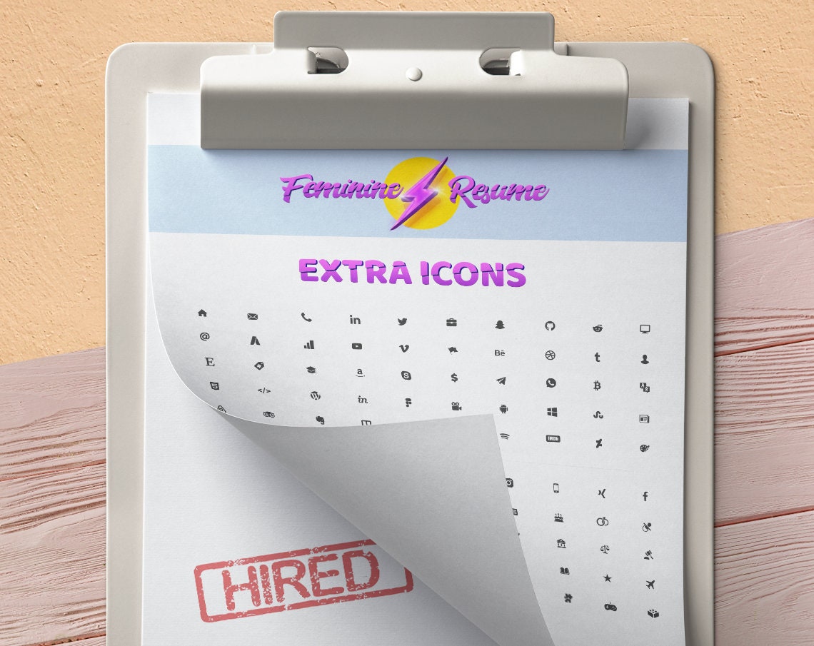 Aviation Resume Template for Word Pilot Resume Flight - Etsy