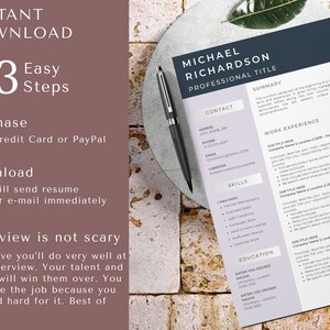 Firefighters Resume Template for Canva, Fire Investigators Cv, Fire ...