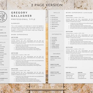 Sommelier Resume Template for Word, Wine Consultant Resume, Winemaker ...